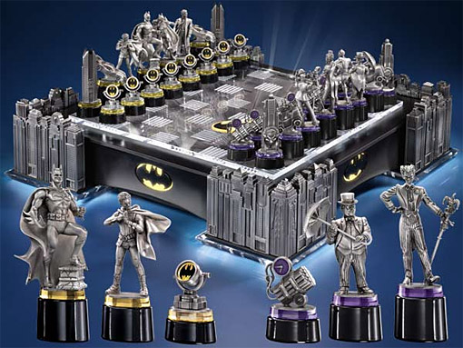 Batman-Chess-Set-Noble-Collection - Blog Oficial do MegaJogos