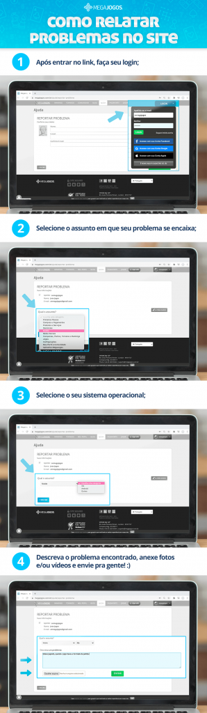 Funcionalidades do MegaJogos que você precisa conhecer